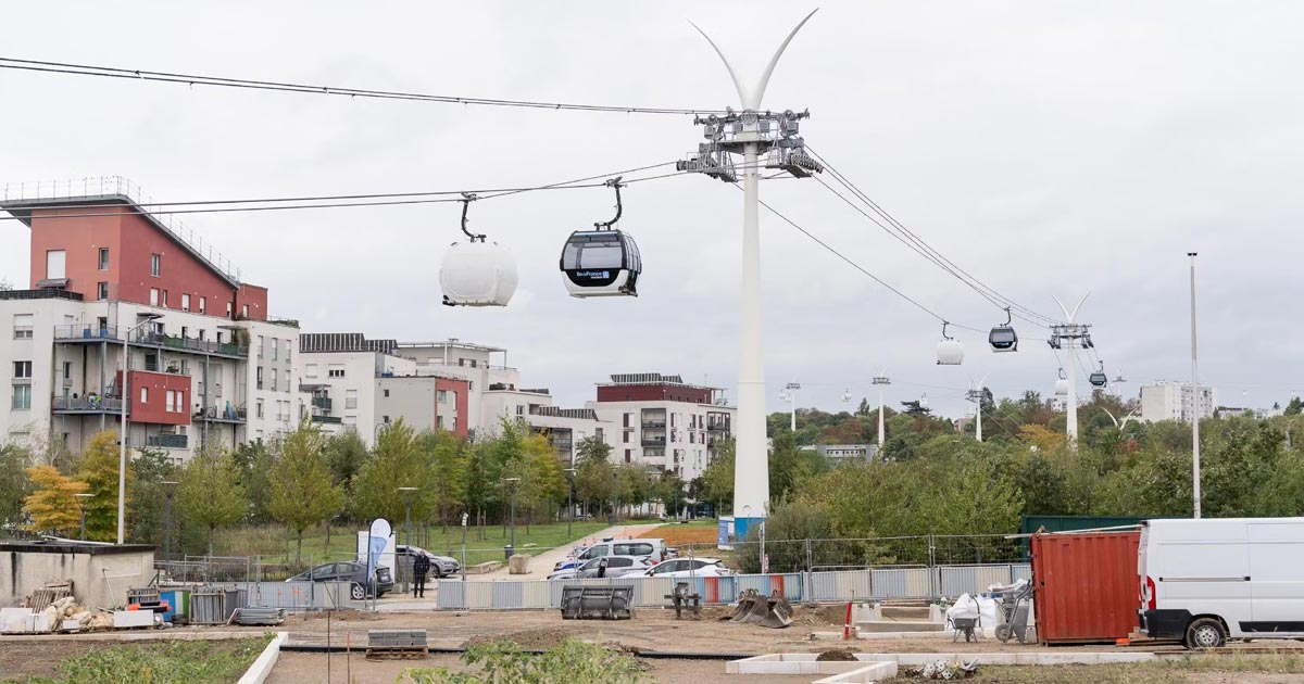 Apave at the pinnacle of safety for Île-de-France's first urban cable car